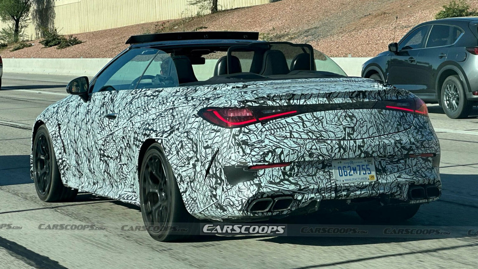 U Spy Mercedes-AMG CLE Convertibles In Mild And Wild Guise | Carscoops