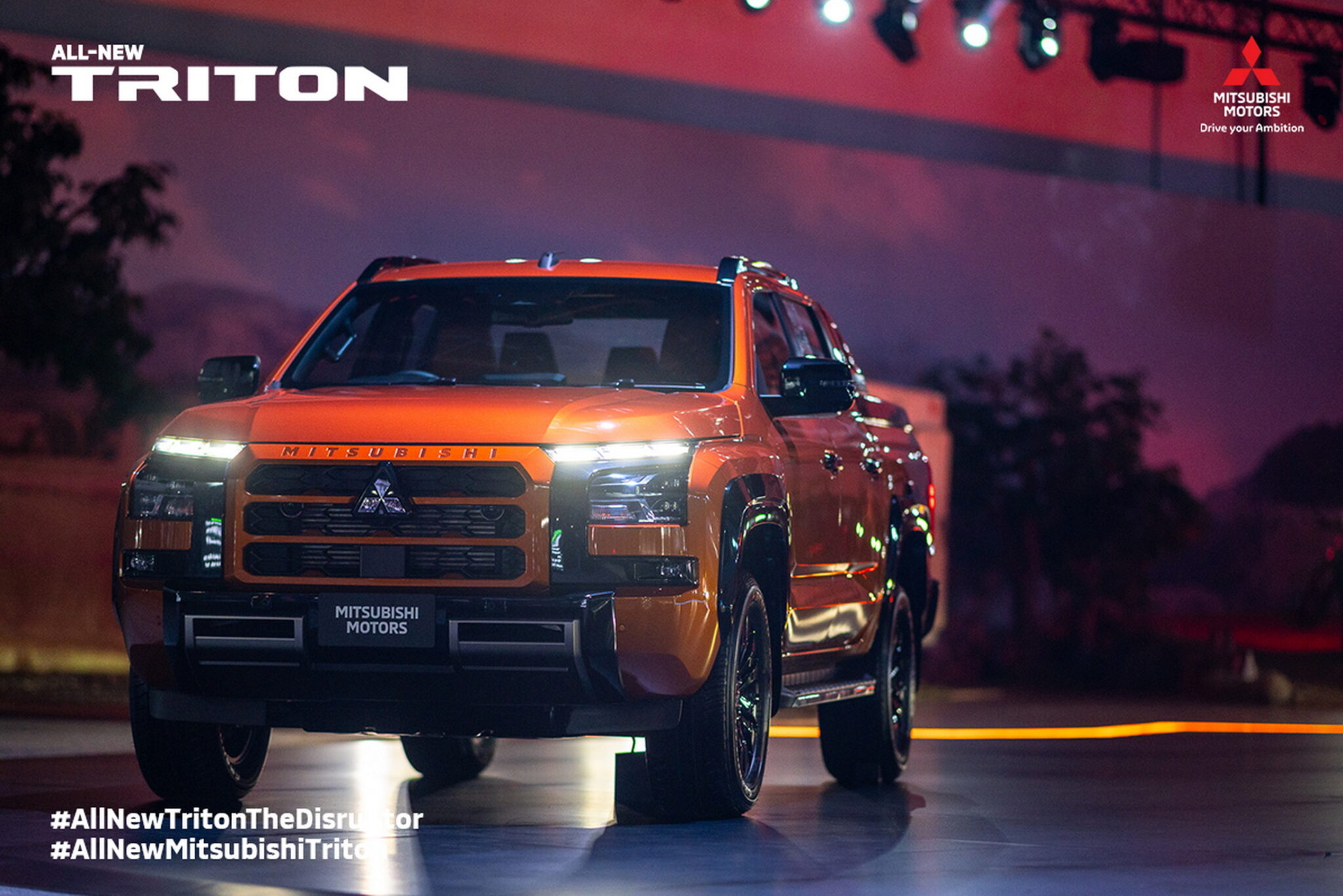 Mitsubishi Shows Customized Tritons Including Slammed Sports Truck ...