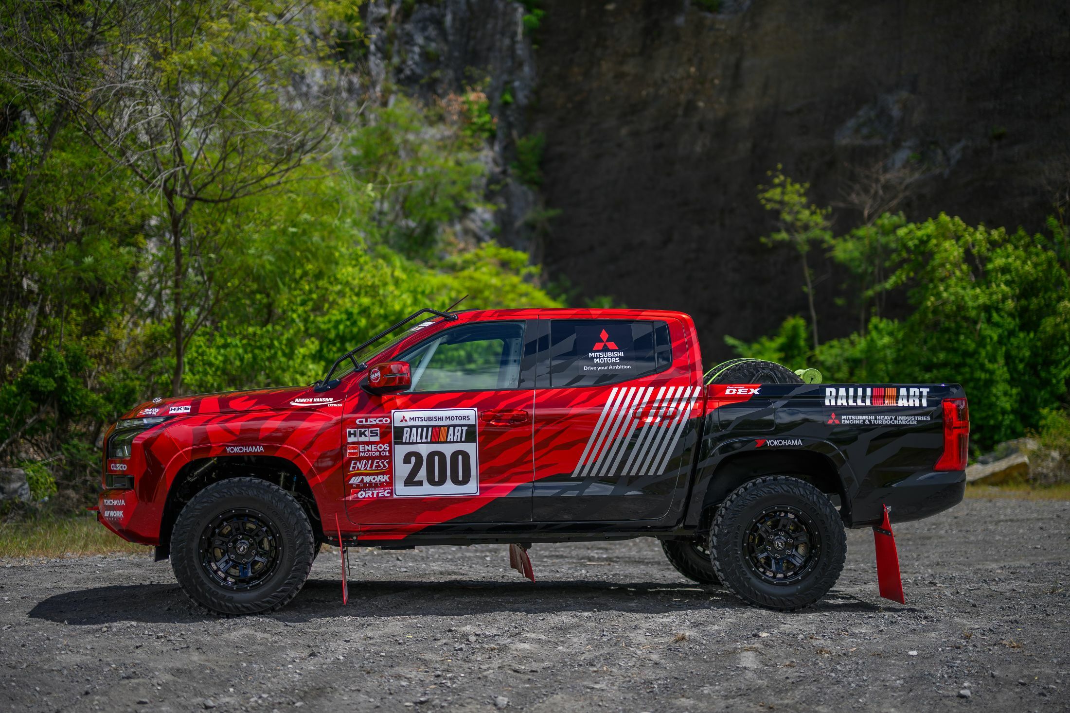 Mitsubishi Ralliart Details New Rally-Prepped Triton Truck | Carscoops