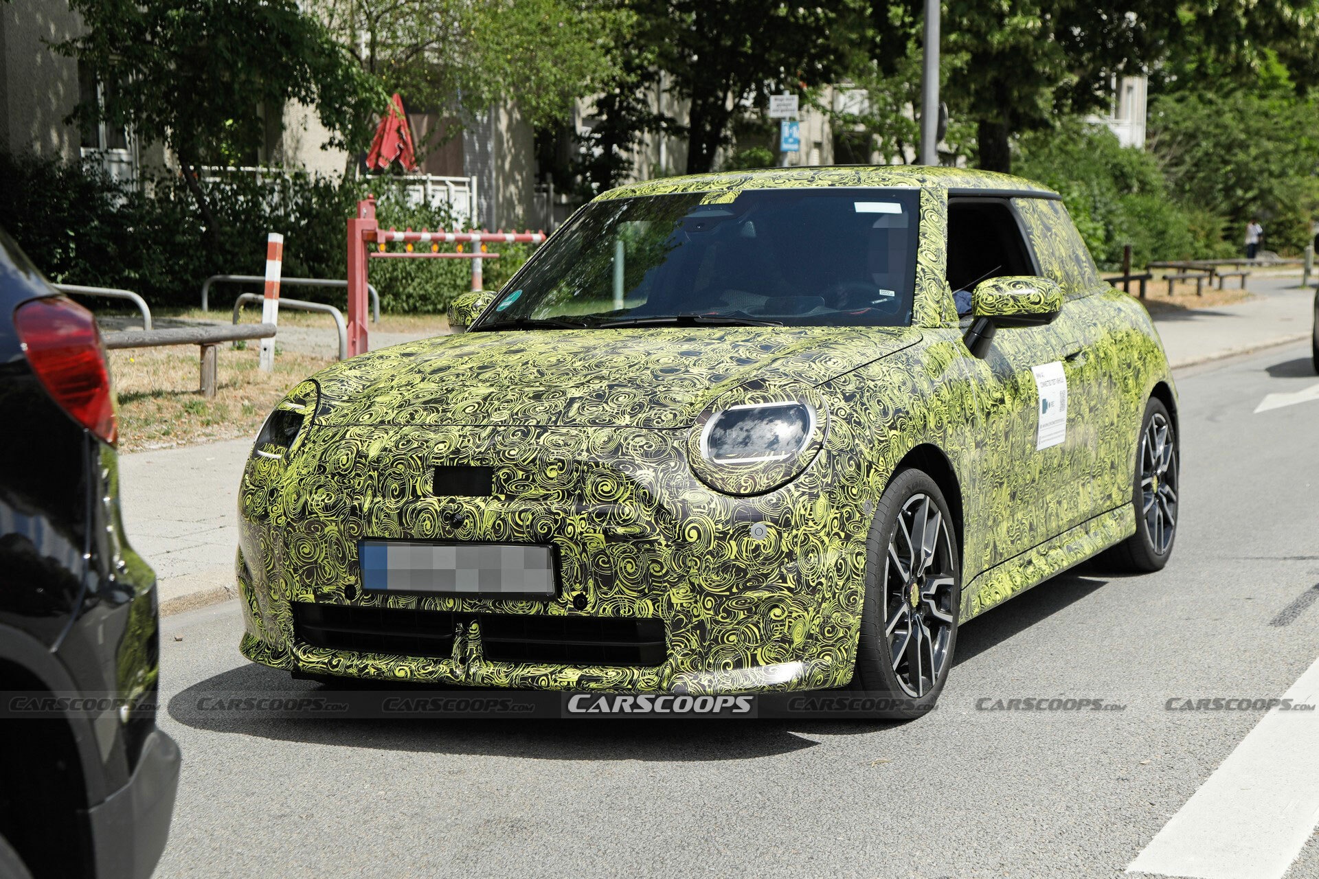 MINI John Cooper Works EV Spied With Sporty Upgrades | Carscoops