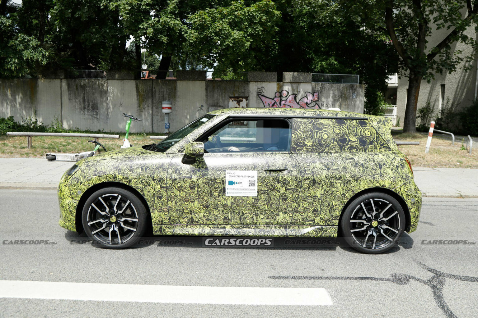 MINI John Cooper Works EV Spied With Sporty Upgrades | Carscoops