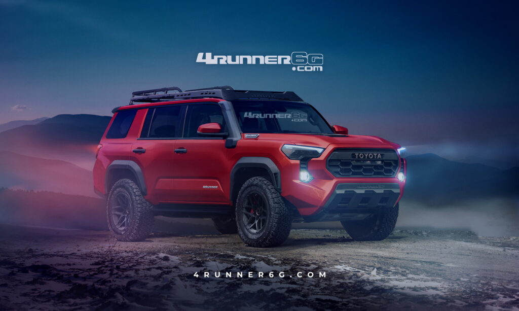 2025 Toyota 4Runner Rendered, Is Expected To Drop V6 For 4-Cylinder ...
