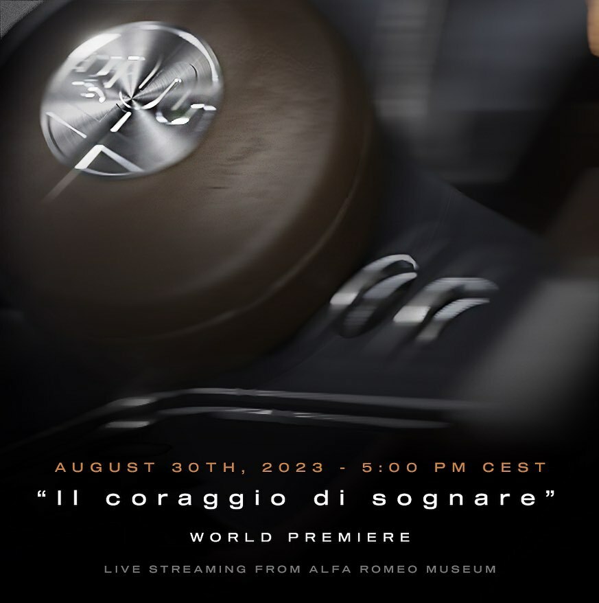 Alfa Romeo Teases Us With A Glimpse Of Its New Mid-Engined Supercar ...