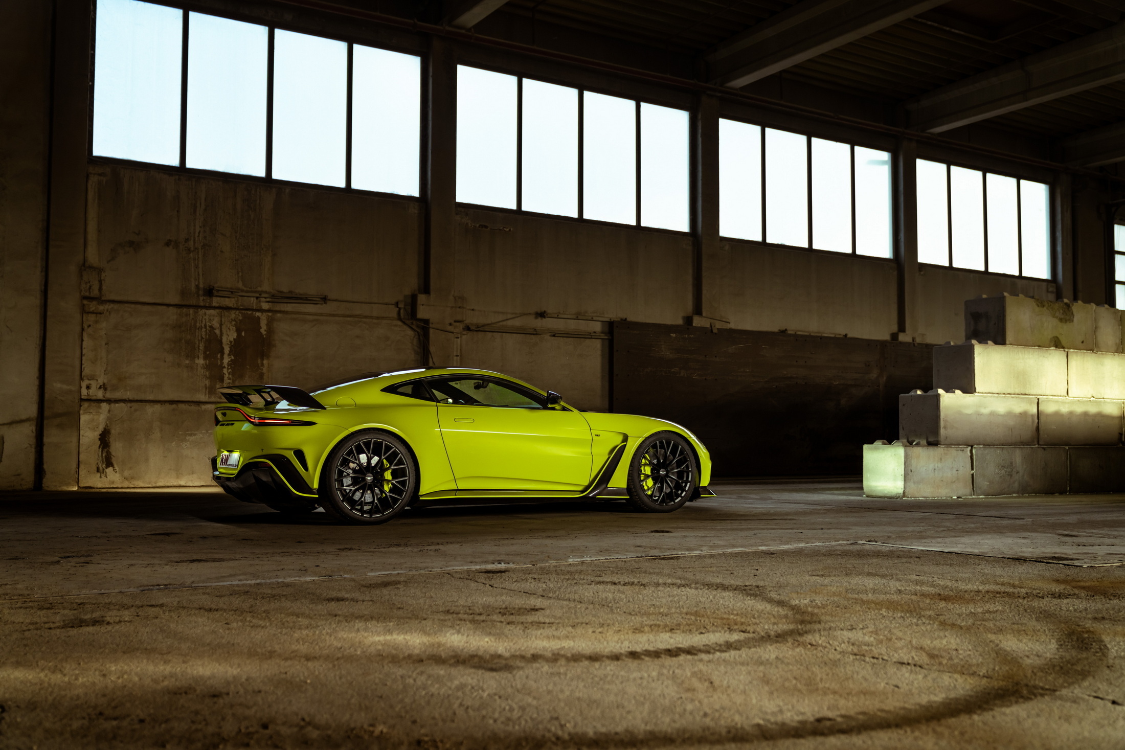 Rare Aston Martin V12 Vantage Gains Custom Height-Adjustable Suspension ...