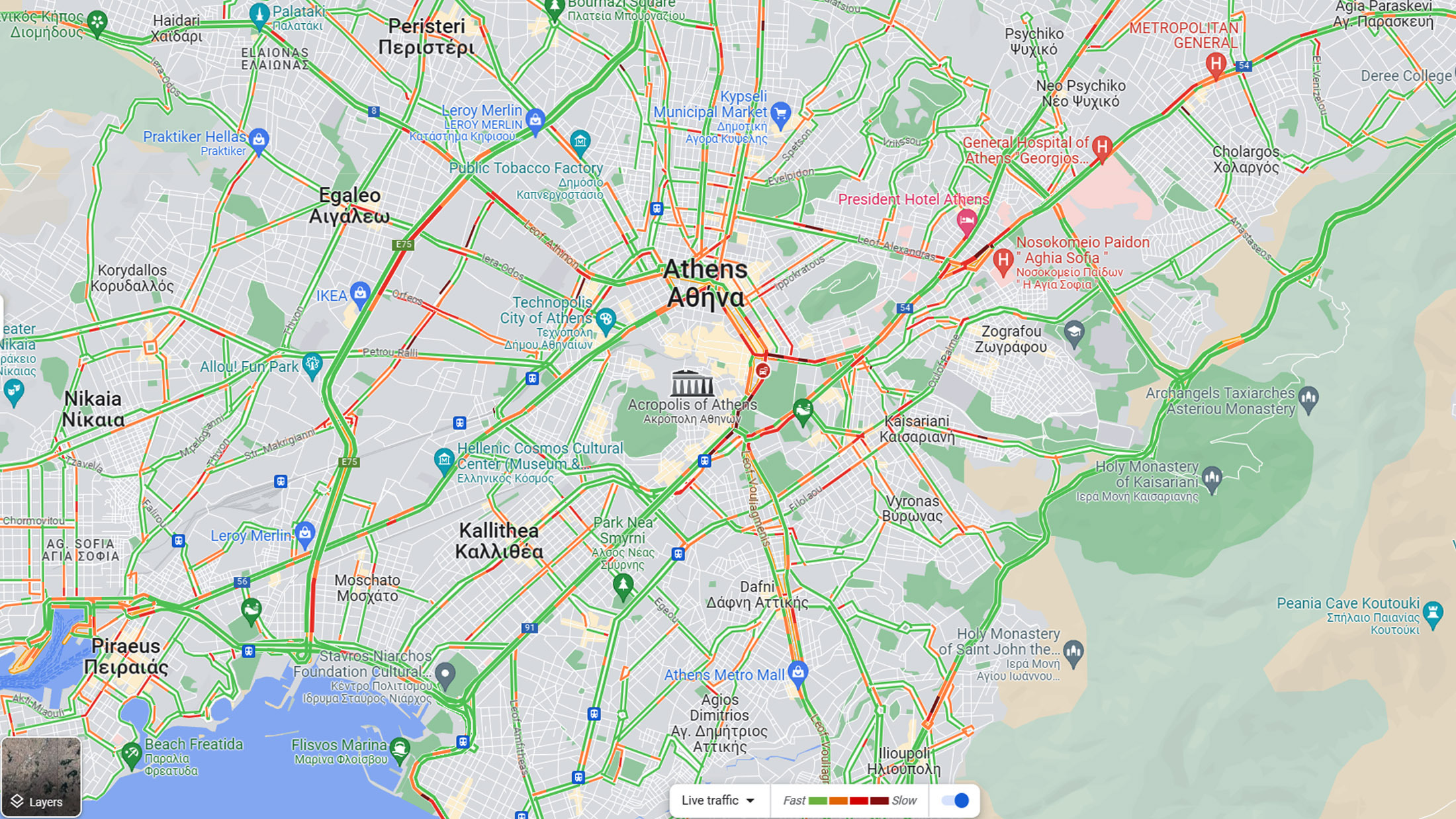 Google To Help Athens Solve Traffic Congestion By Controlling Its Smart ...