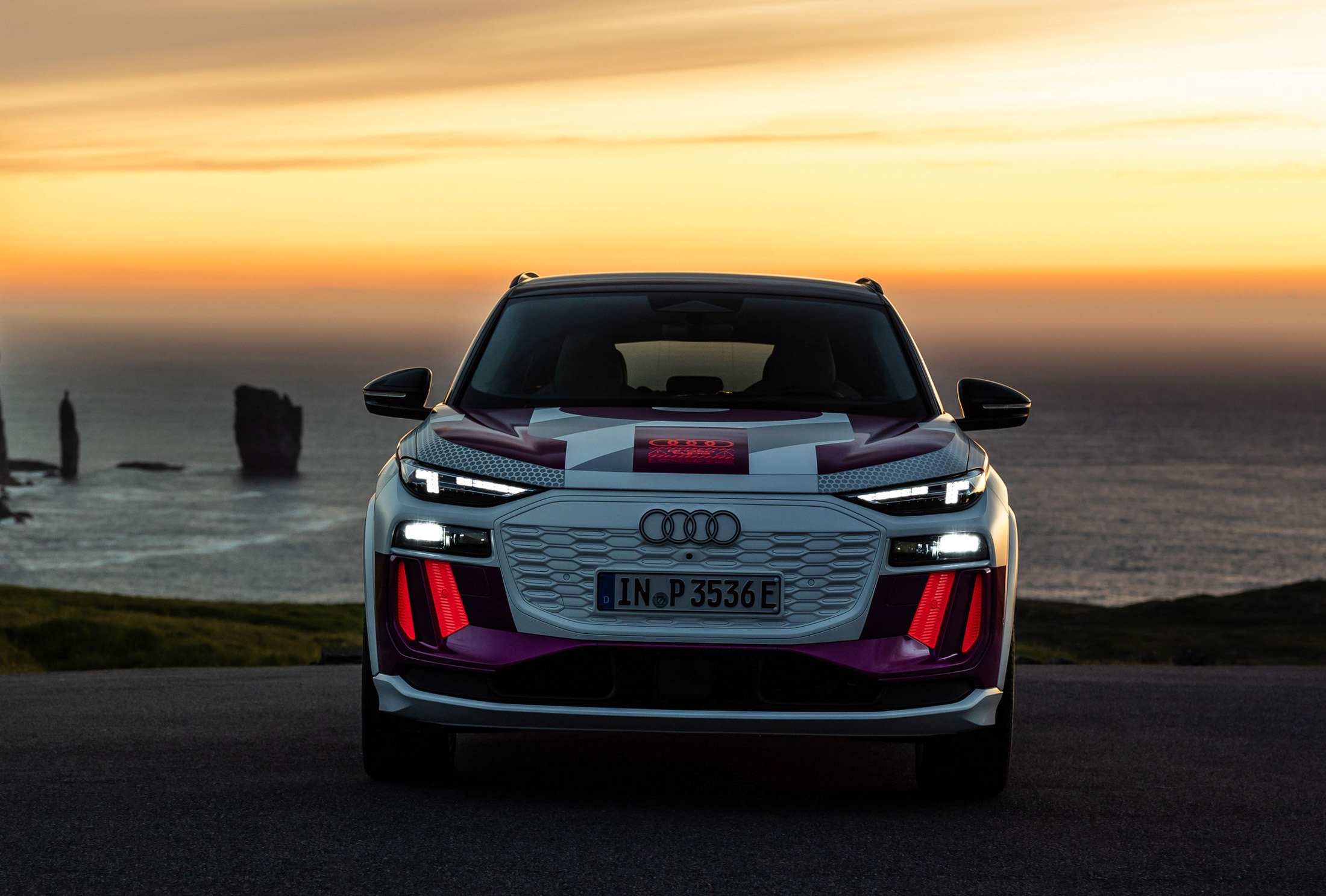 2025 Audi Q6 E-tron Will Let You Pick An LED Light Signature | Carscoops