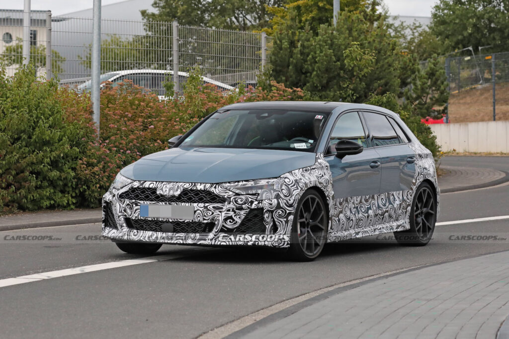 Facelifted Audi RS3’s Jewel Of An Engine Fronted By New Diamond-Pattern ...