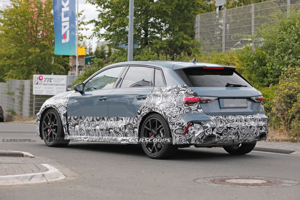 Facelifted Audi RS3’s Jewel Of An Engine Fronted By New Diamond-Pattern ...
