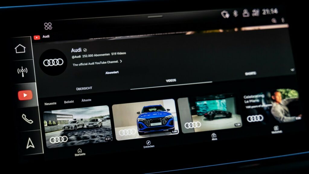 Audi Brings YouTube To Cars, Other VW Group Brands To Follow Suit | Carscoops