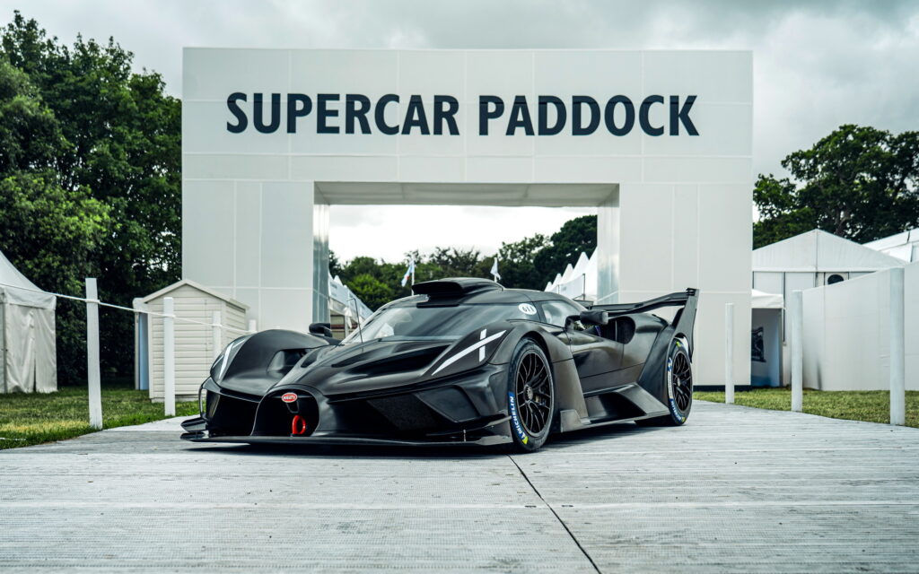 Bugatti Bolide Storms Goodwood With Looks And Sounds Of A W16-Powered ...