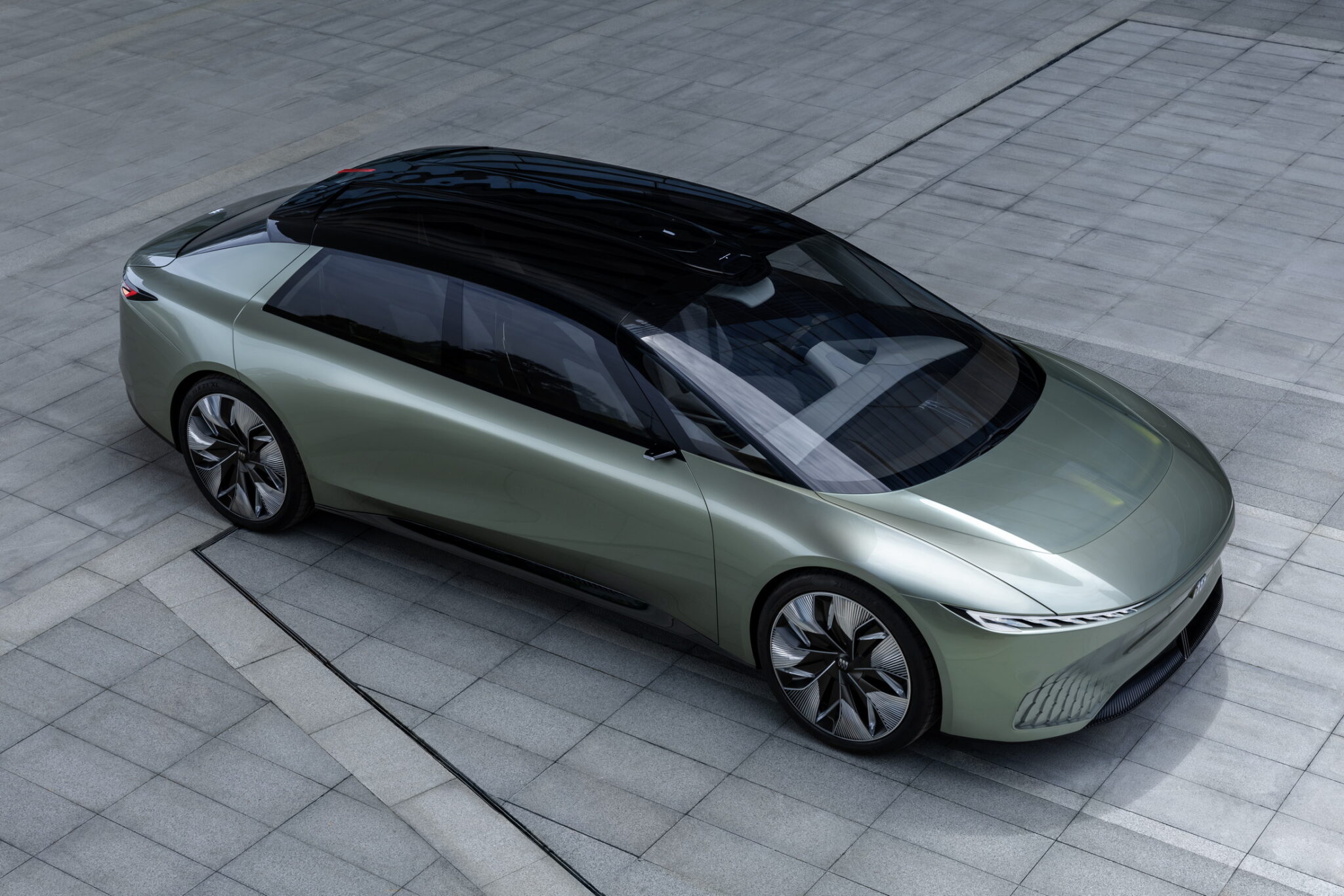 Buick Proxima Concept Is An EV Flagship Sedan With Gullwing Doors Designed In China | Carscoops