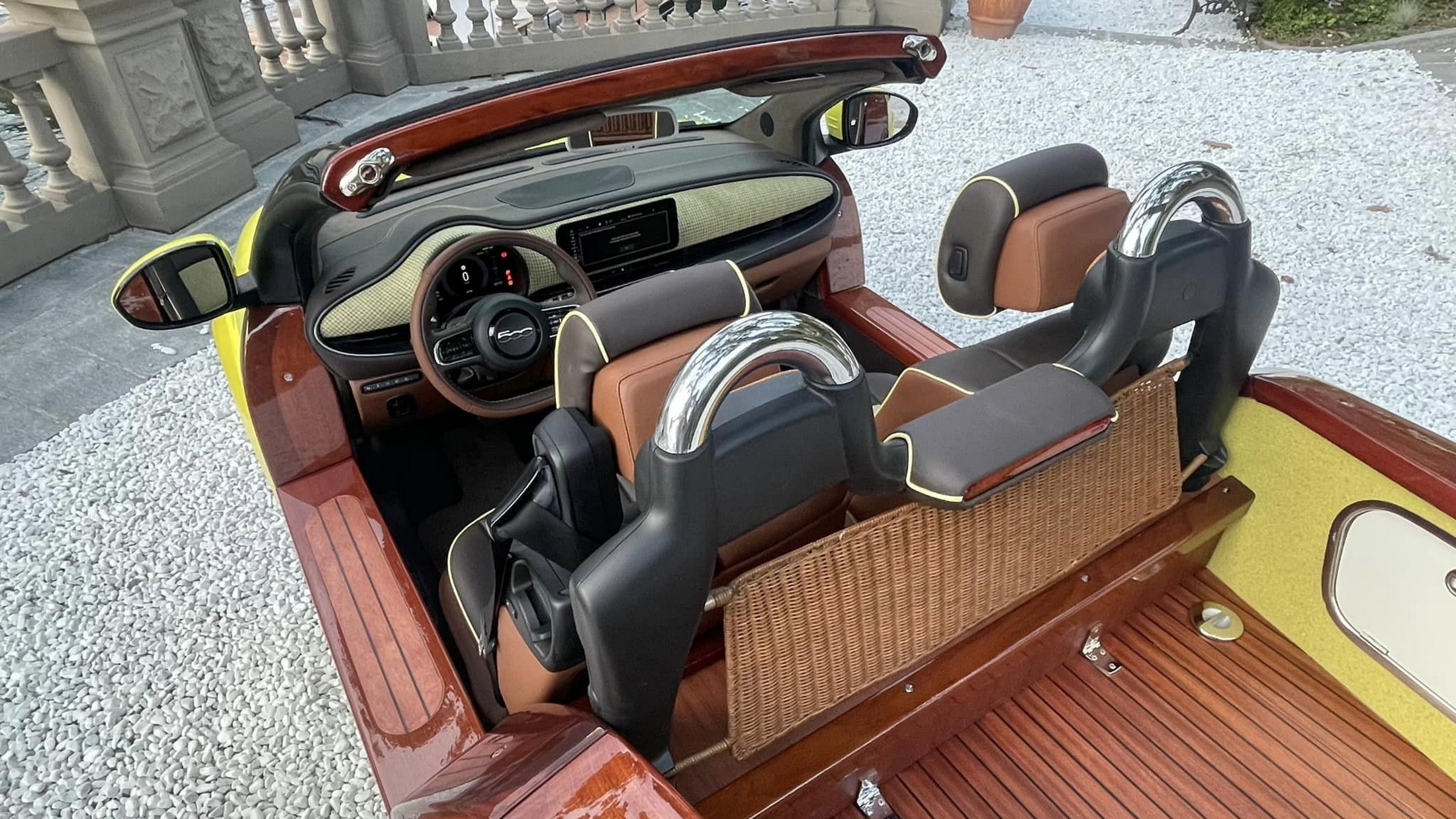 Castagna Milano Chops Fiat 500e Convertible To Create The Ultimate Lake ...