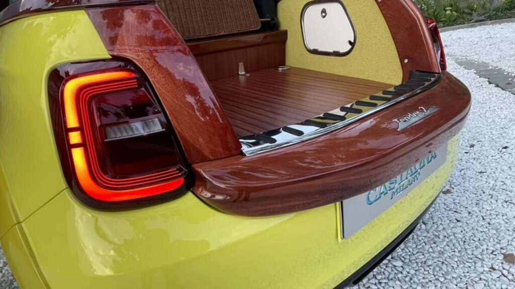 Castagna Milano Chops Fiat 500e Convertible To Create The Ultimate Lake ...