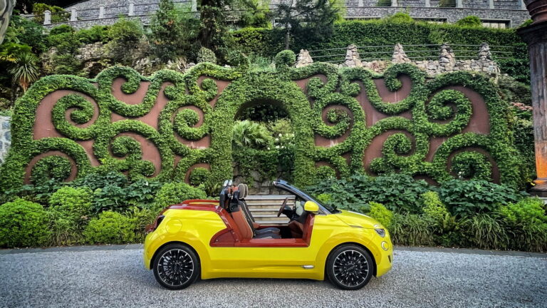 Castagna Milano Chops Fiat 500e Convertible To Create The Ultimate Lake ...
