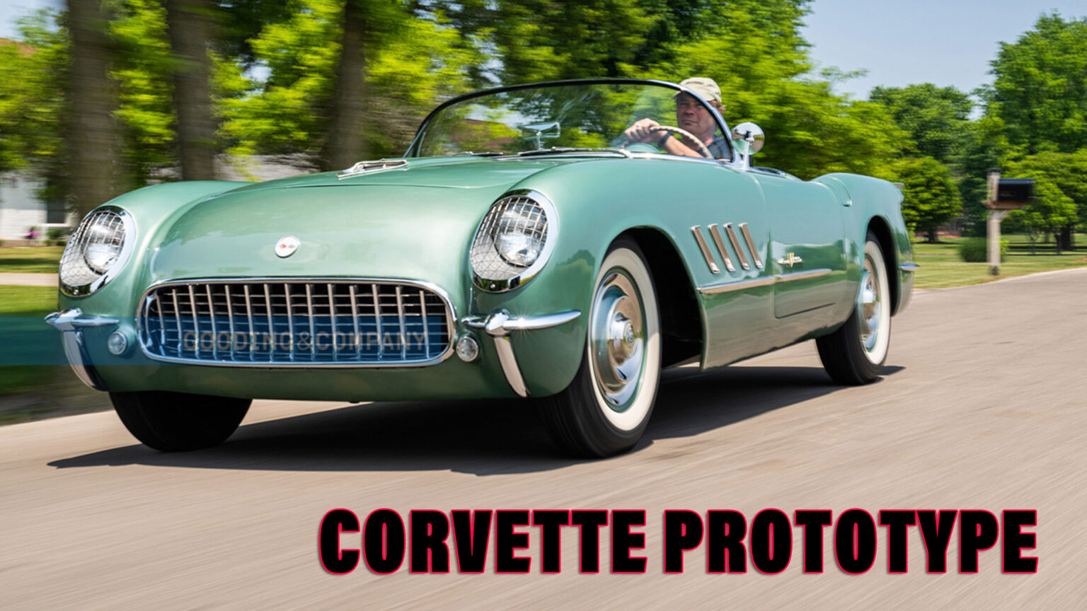 Cancelled ’55 Corvette Facelift Prototype Is A C1 Of One | Carscoops