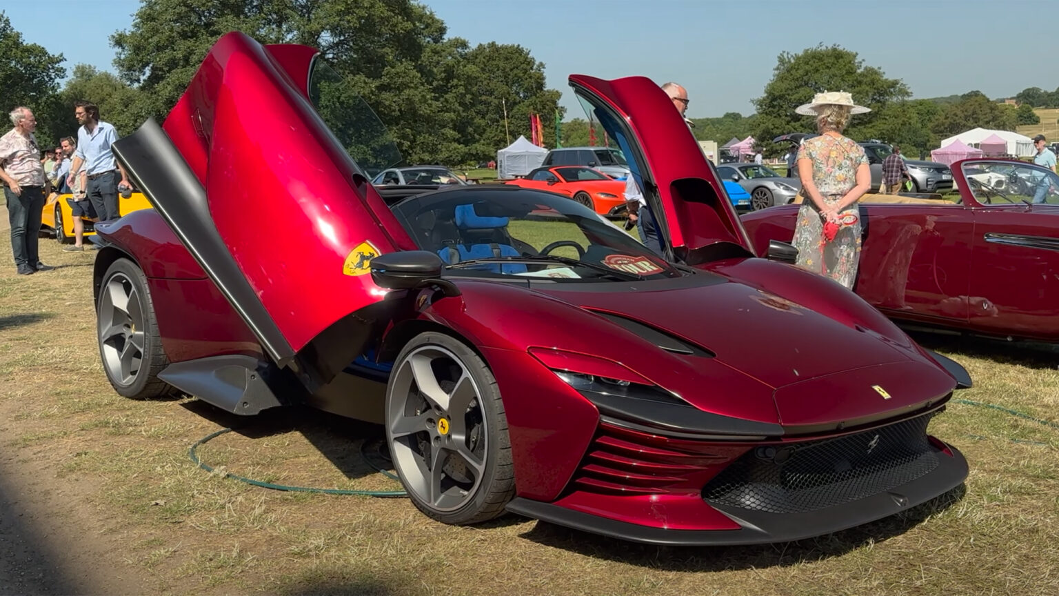 The Owner Of This Ferrari Daytona SP3 Isn’t Afraid Of Having Fun With ...
