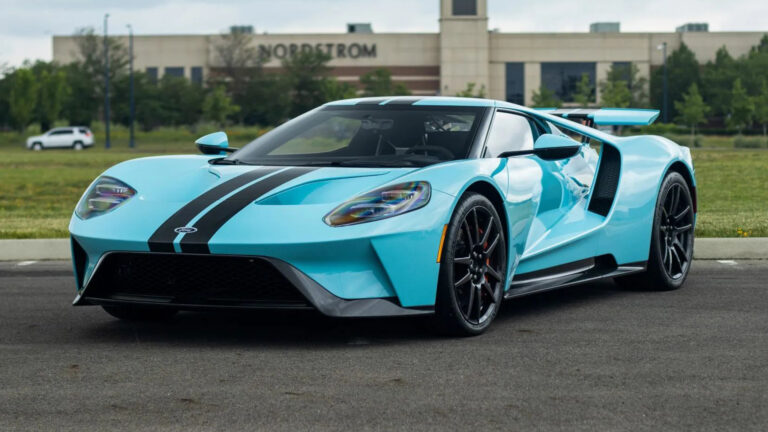 How Much Do You Think This Blue Ford GT Is Worth? | Carscoops