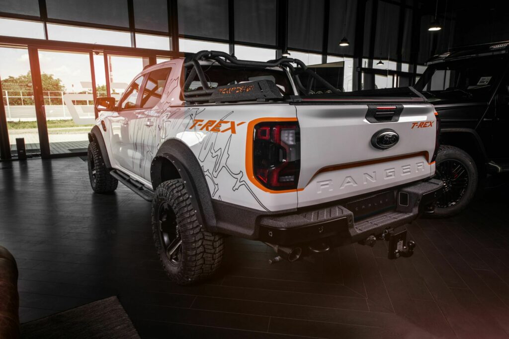 Ford Ranger Raptor Gets Jurassic Makeover, Becomes $110,000 CRX T-Rex ...