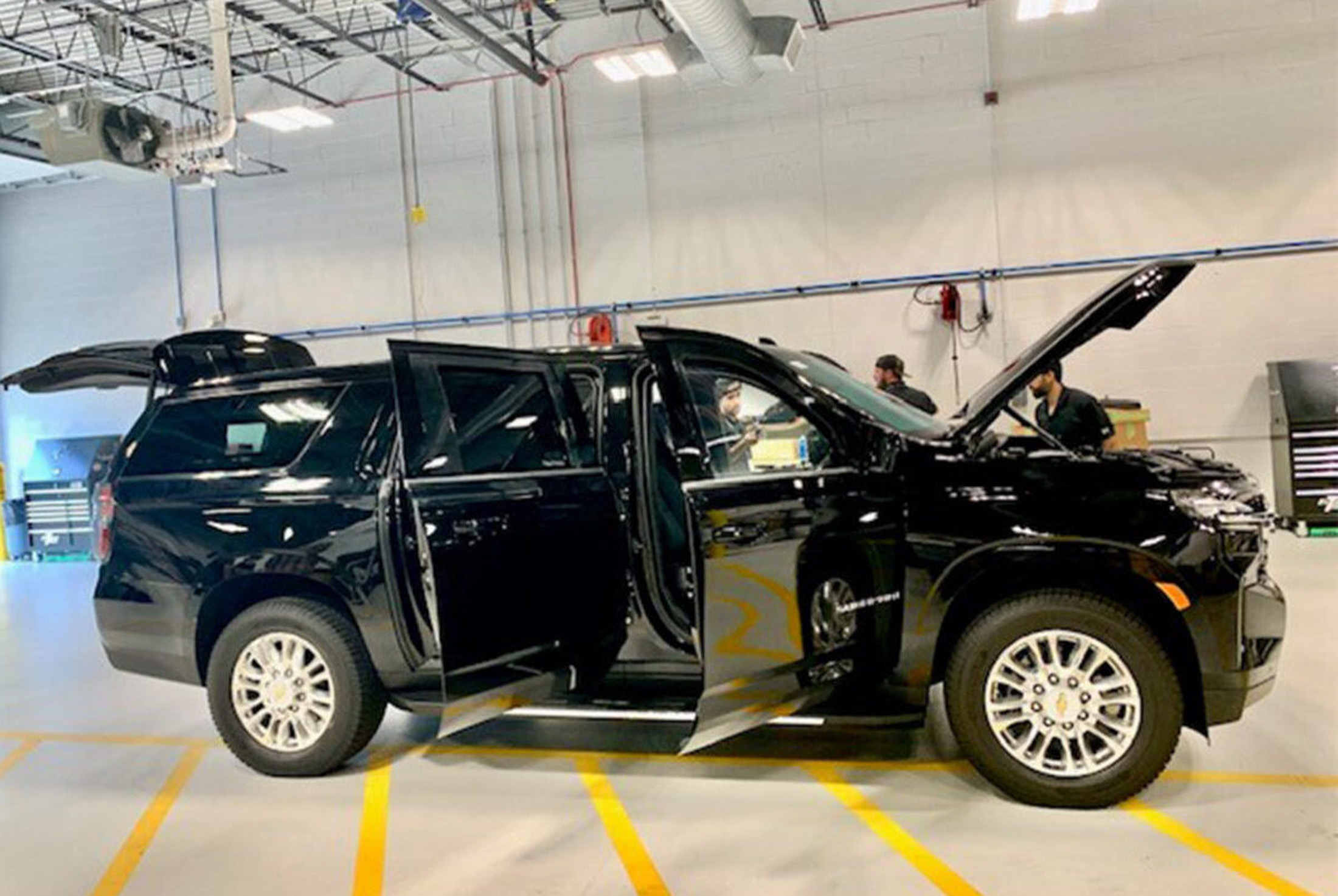 U.S. Govt’s New Armored Chevy Suburban Is Almost Ready For Battle ...