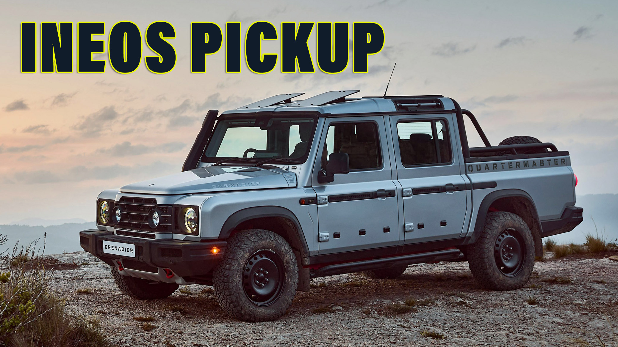 Ineos Grenadier Quartermaster Truck Claims “Class-Leading” Off-Road ...