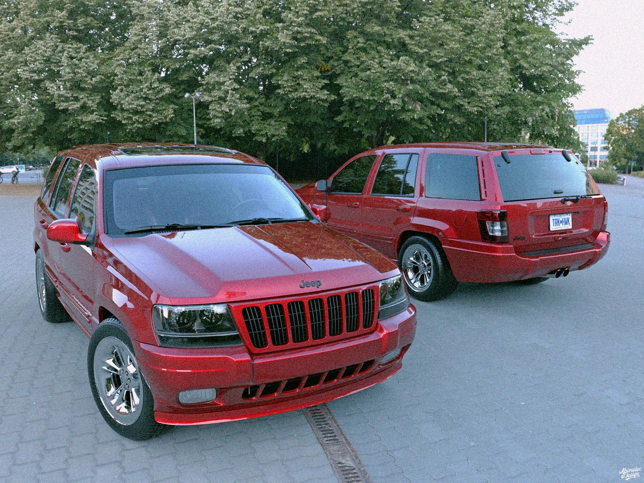 Jeep Grand Cherokee Trackhawk Time Travels Into The Late ’90s | Carscoops