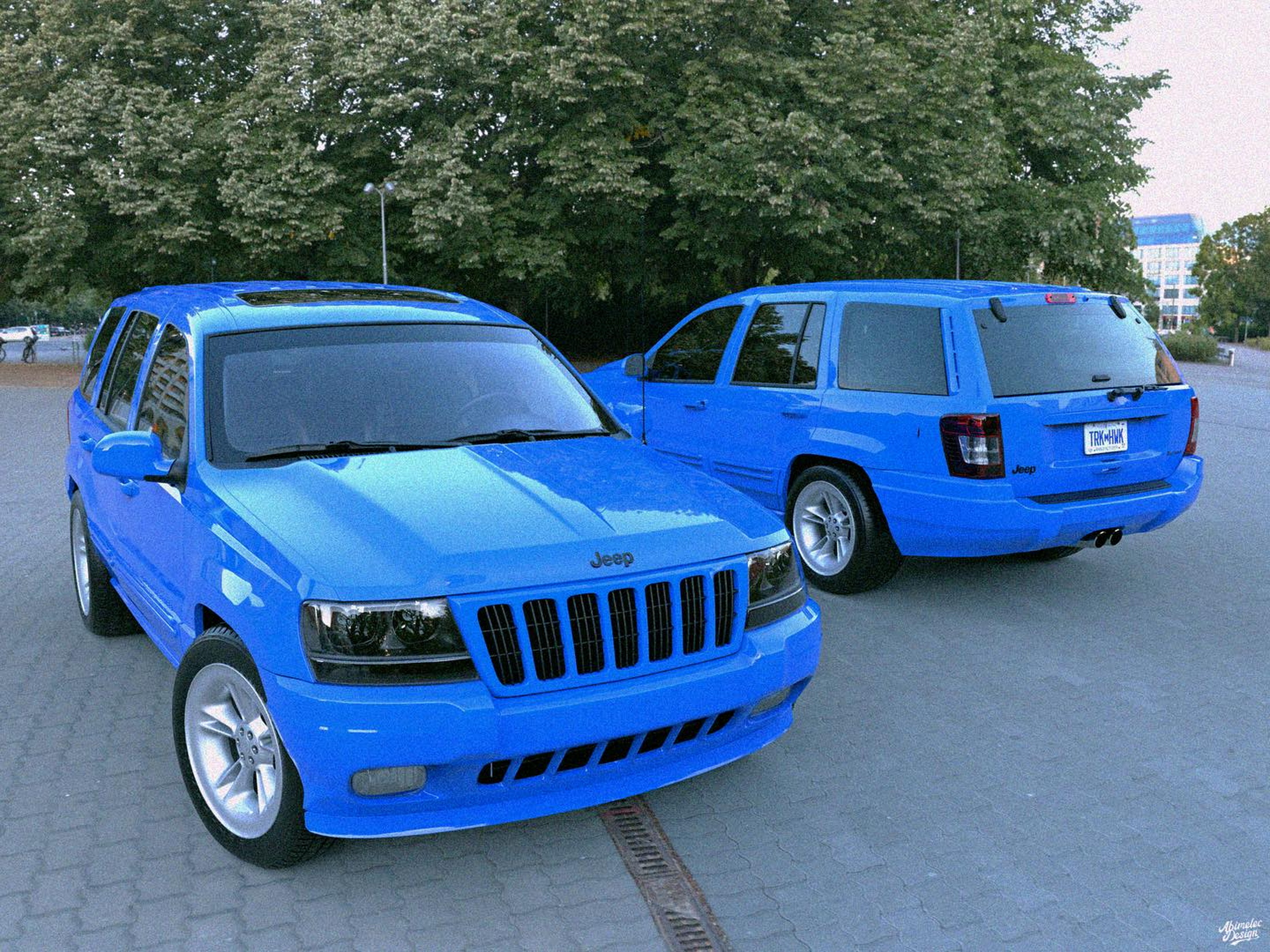 Jeep Grand Cherokee Trackhawk Time Travels Into The Late ’90s | Carscoops