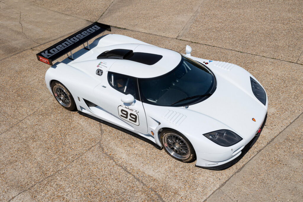 This Is The Only Racecar Koenigsegg Ever Made And It’s Going Up For ...