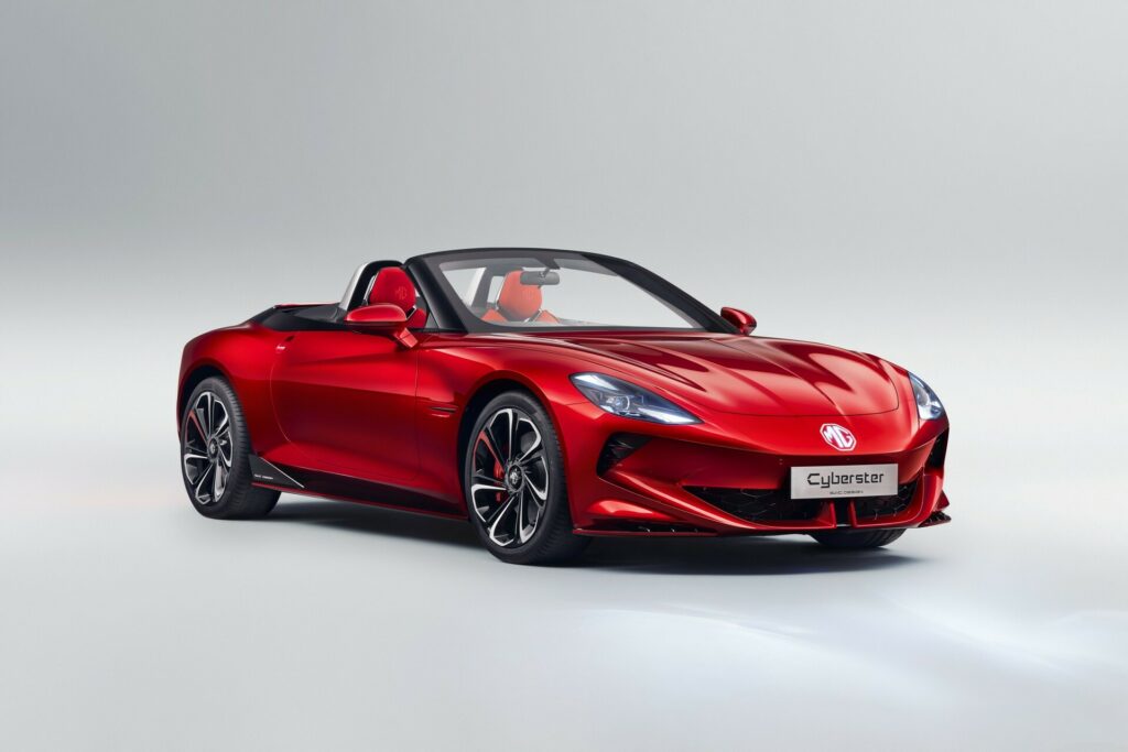 MG Cyberster And EX4 Concept Bring Electric Performance To Goodwood ...