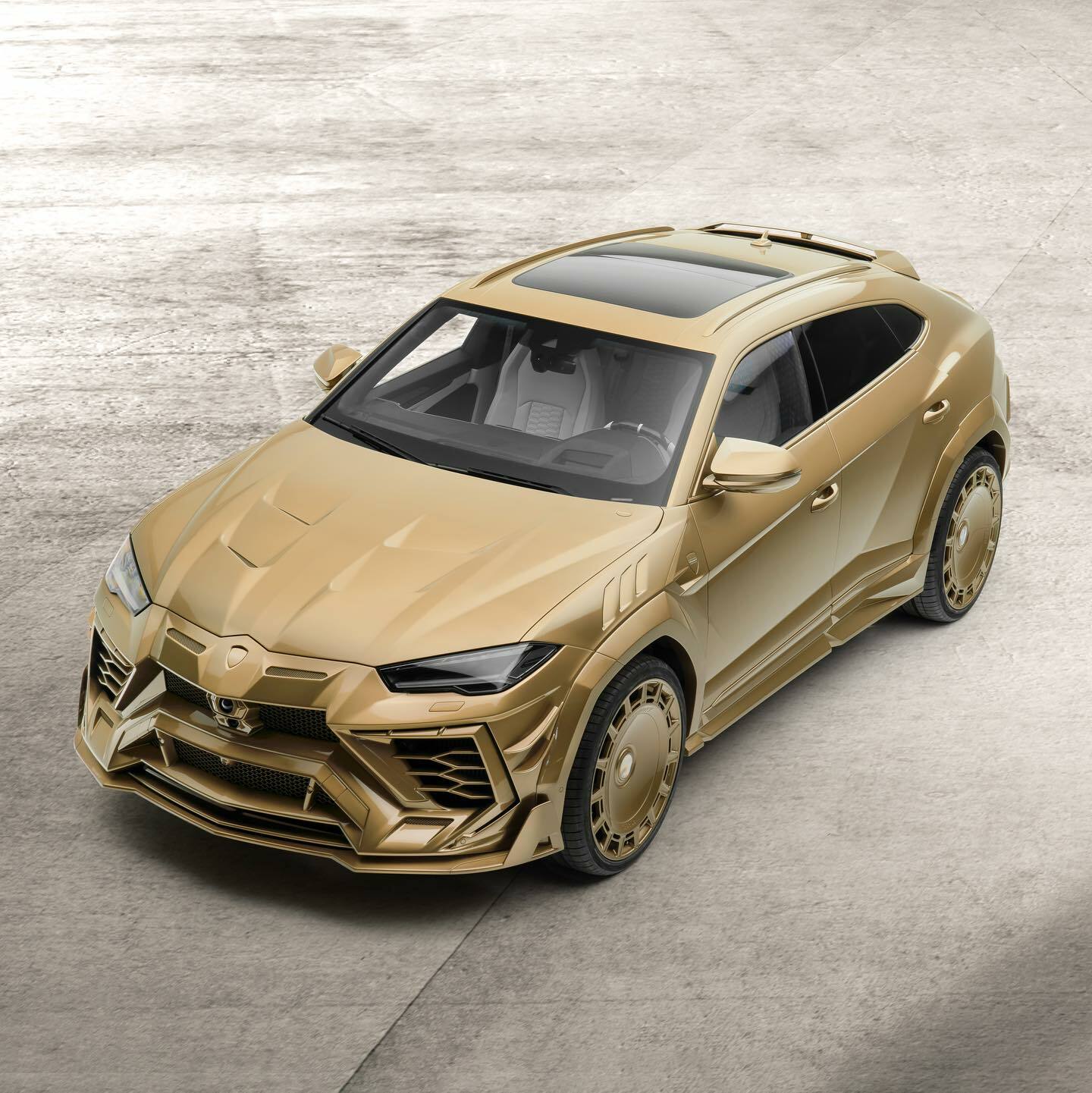 SUVs Don’t Get Crazier Than An All-Gold Lamborghini Urus With 900 HP ...