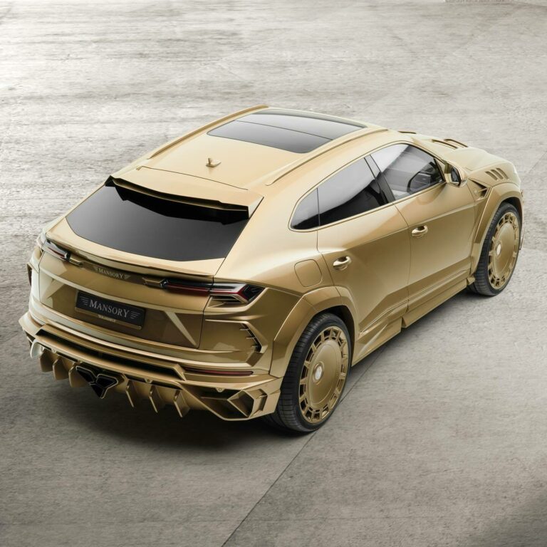 SUVs Don’t Get Crazier Than An All-Gold Lamborghini Urus With 900 HP ...