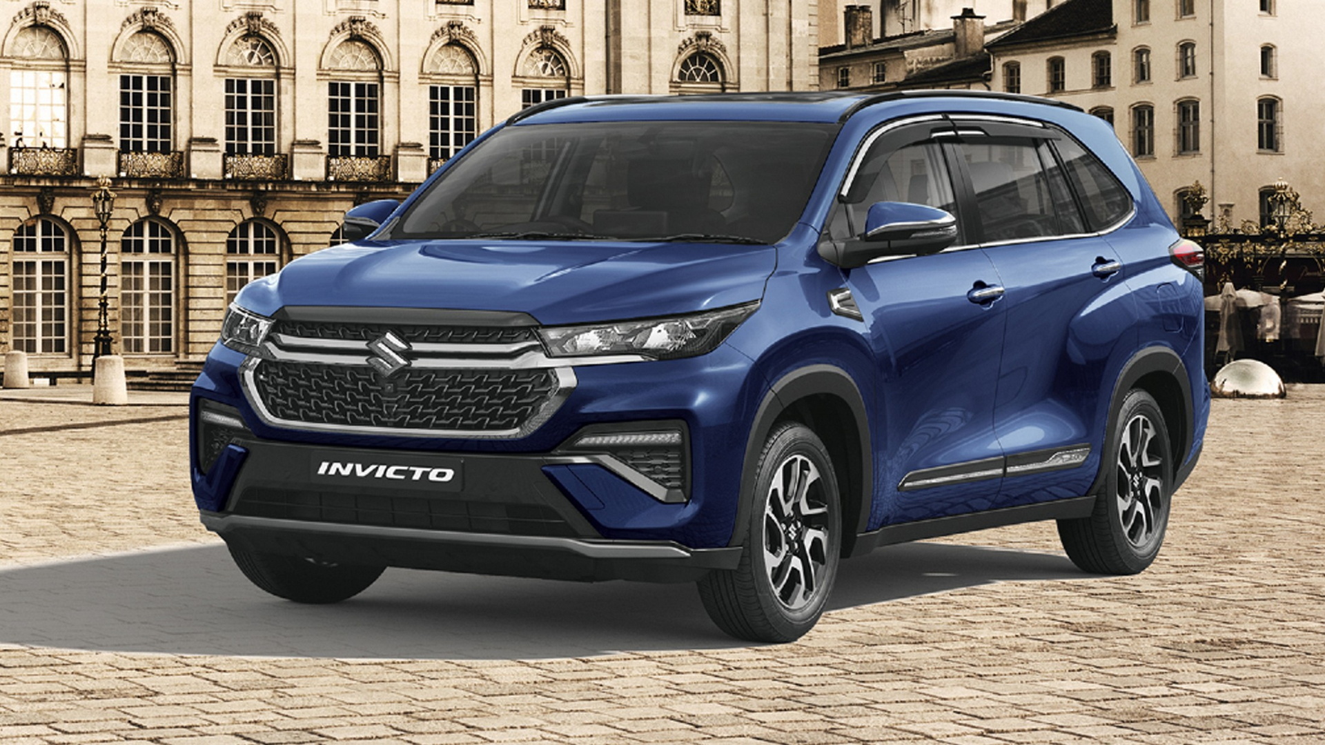 Suzuki Invicto Hybrid Minivan Is A Rebadged Toyota Innova Zenix For ...