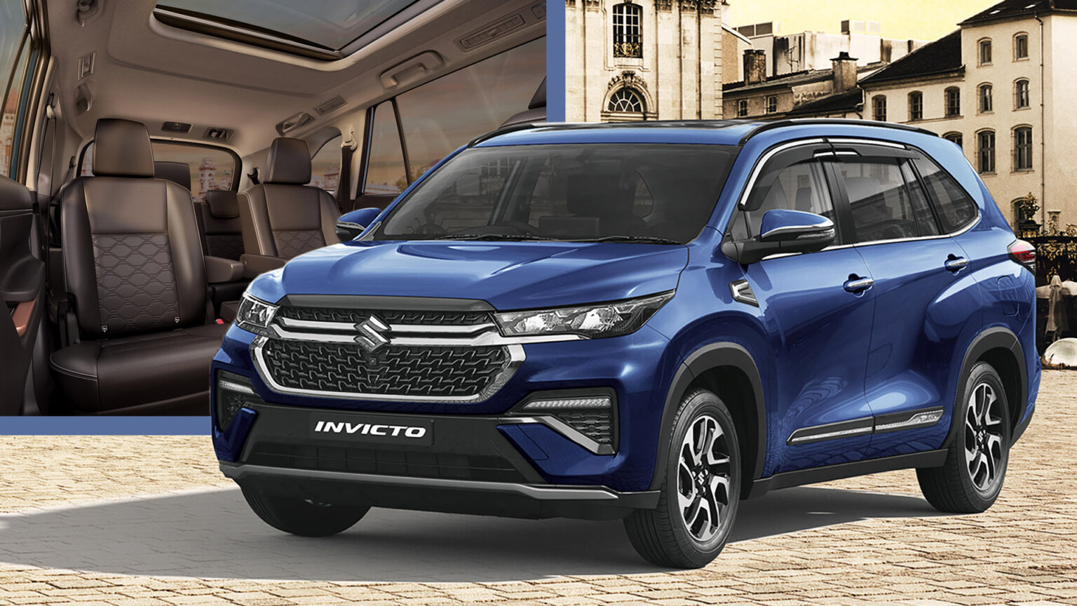 Suzuki Invicto Hybrid Minivan Is A Rebadged Toyota Innova Zenix For ...