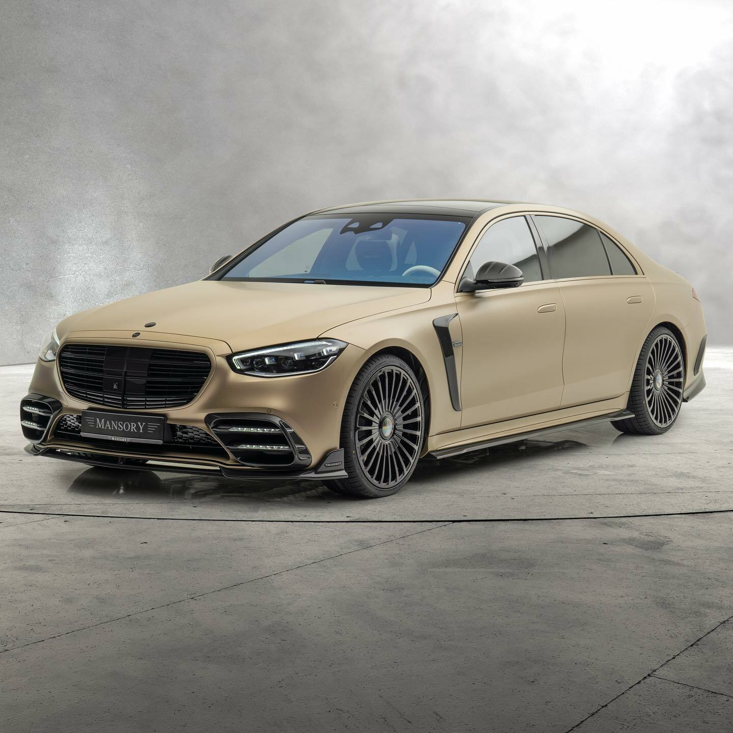 Mansory’s Mercedes S-Class Gets a Subtle Makeover With Kalahari Gold ...