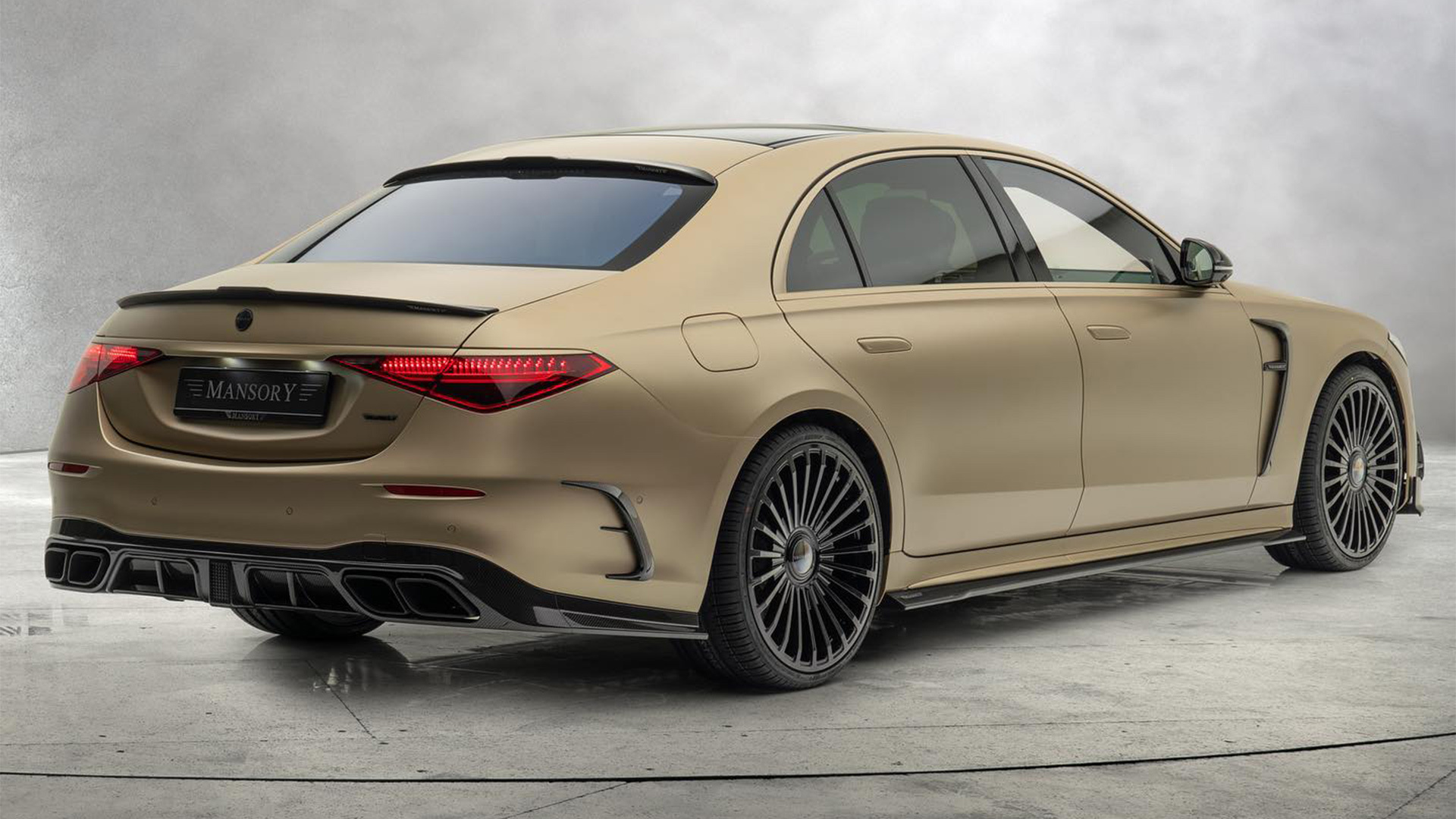 Mansory’s Mercedes S-Class Gets a Subtle Makeover With Kalahari Gold ...
