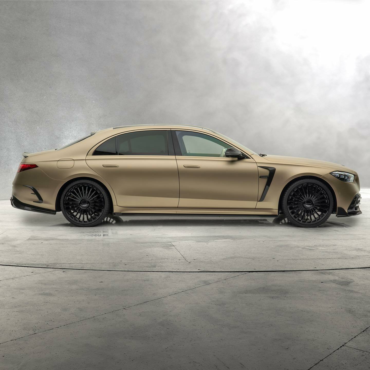 Mansory’s Mercedes S-Class Gets a Subtle Makeover With Kalahari Gold ...