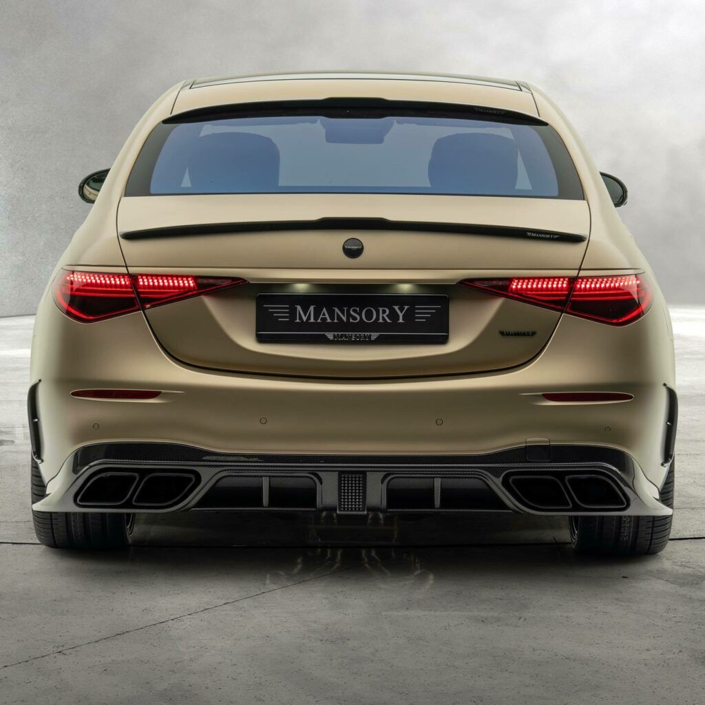 Mansory’s Mercedes S-Class Gets a Subtle Makeover With Kalahari Gold ...