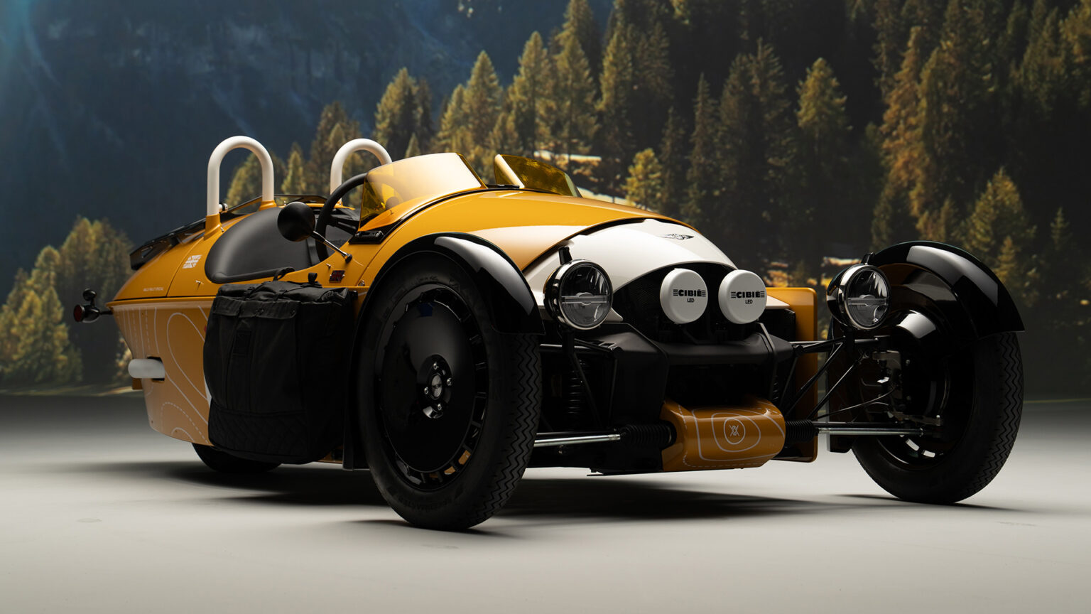 Morgan Super 3 Malle Rally Special Is Equipped For Long Journeys ...