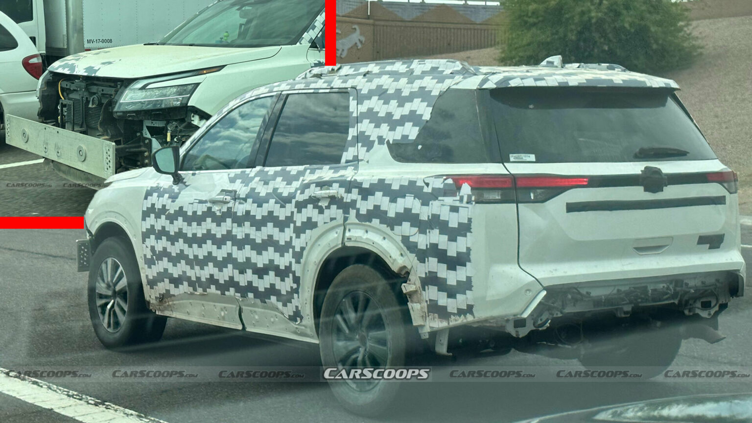 U Spy A Mad Max-Worthy Nissan Pathfinder Prototype, But What’s It For ...