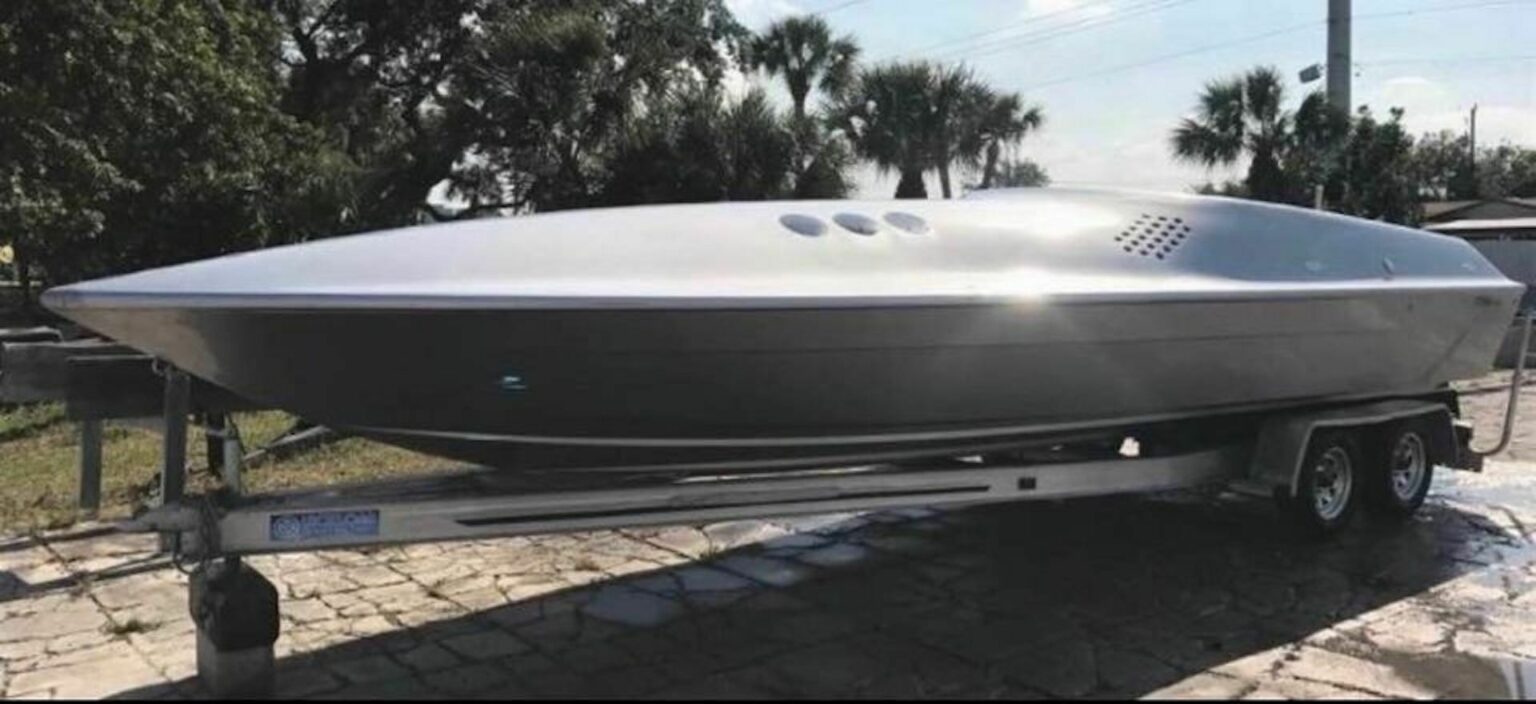 Someone Is Selling A Porsche Design Prototype Boat For Half A Million ...