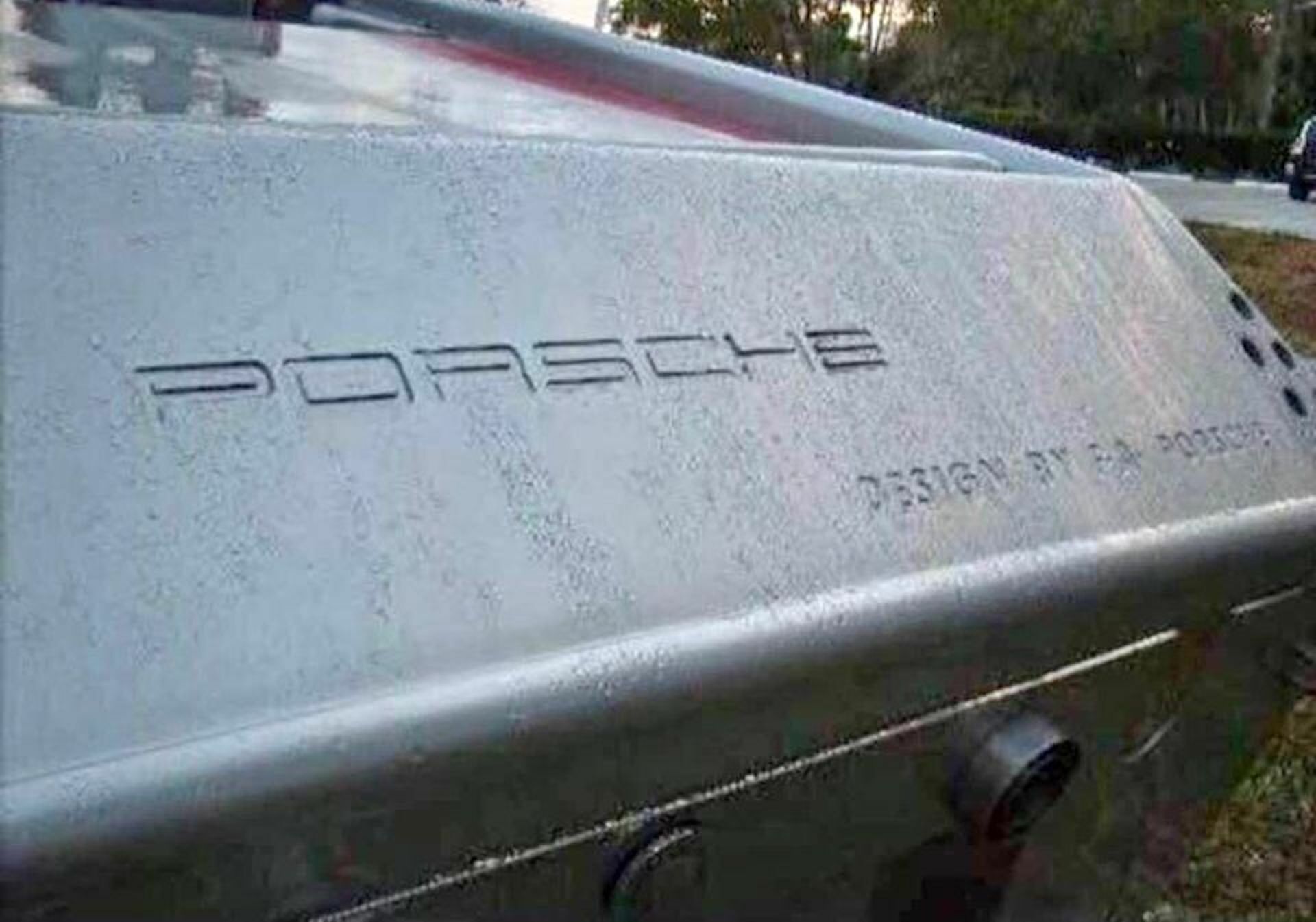 Someone Is Selling A Porsche Design Prototype Boat For Half A Million ...