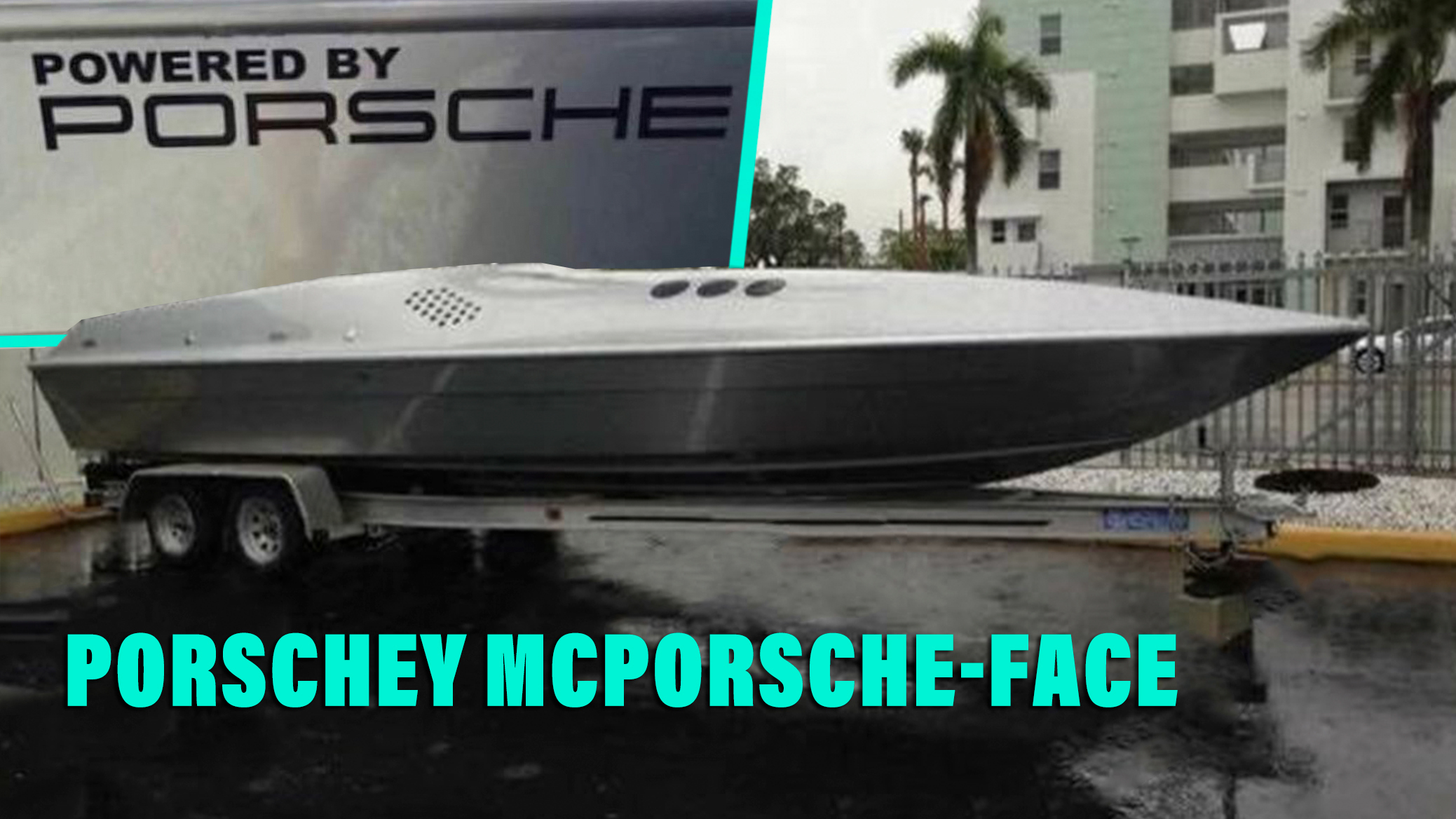 Someone Is Selling A Porsche Design Prototype Boat For Half A Million ...