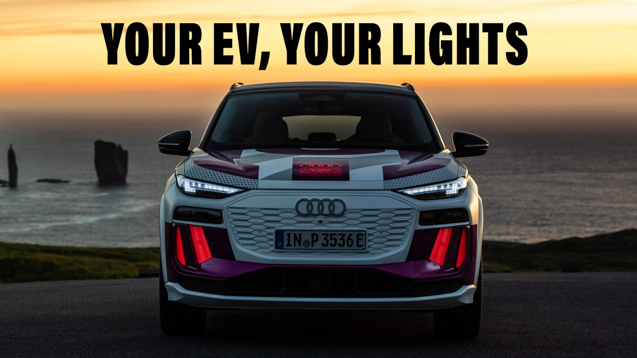 2025 Audi Q6 E-tron Will Let You Pick An LED Light Signature | Carscoops