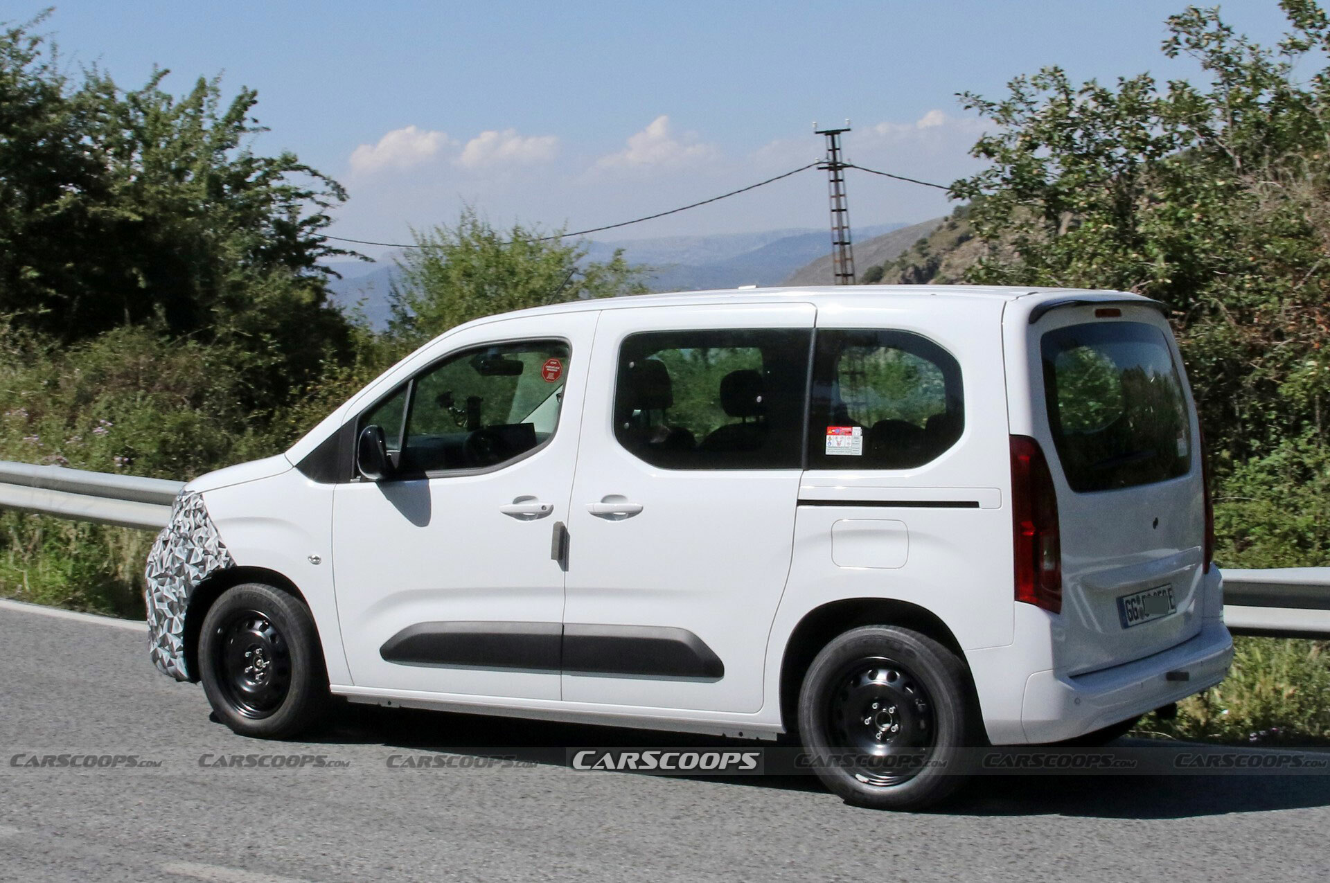 Facelifted Opel Combo-e Life And Peugeot e-Partner Are Almost Ready For ...