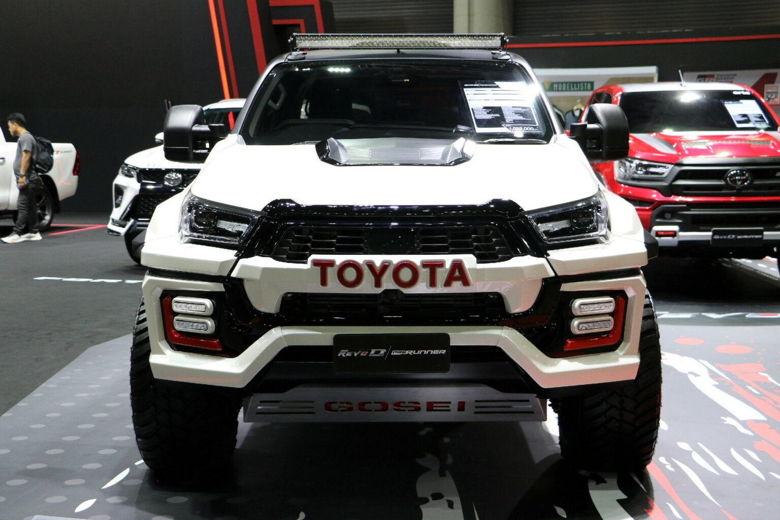 Toyota Went Wild With Modified Hilux Pickups In Bangkok | Carscoops