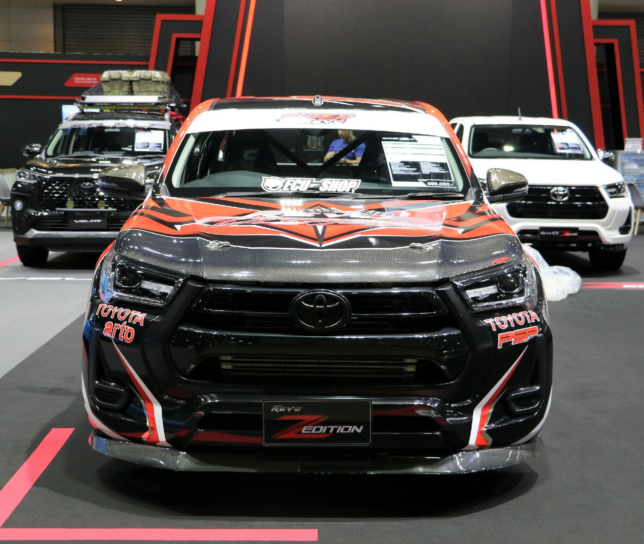 Toyota Went Wild With Modified Hilux Pickups In Bangkok | Carscoops