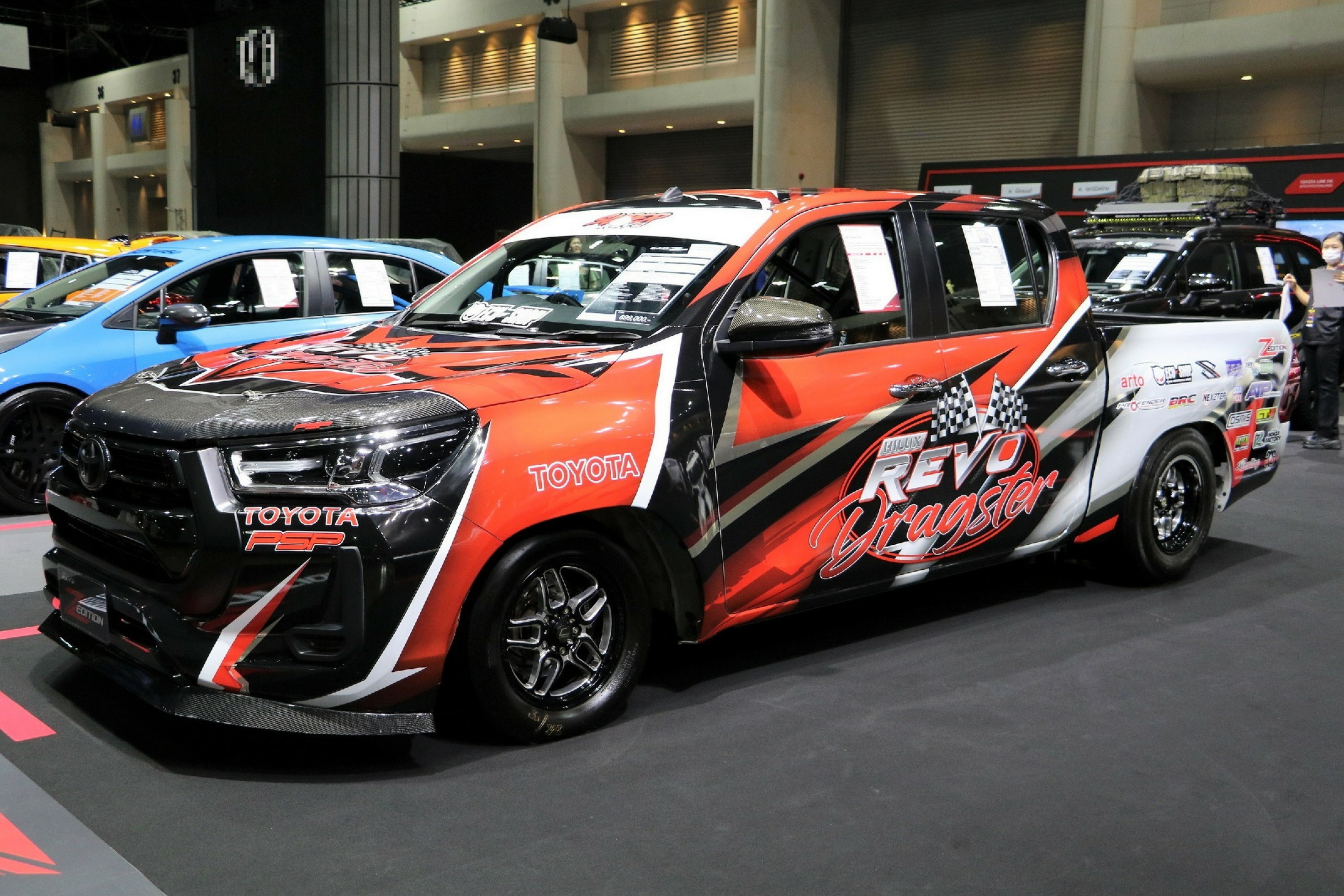Toyota Went Wild With Modified Hilux Pickups In Bangkok | Carscoops