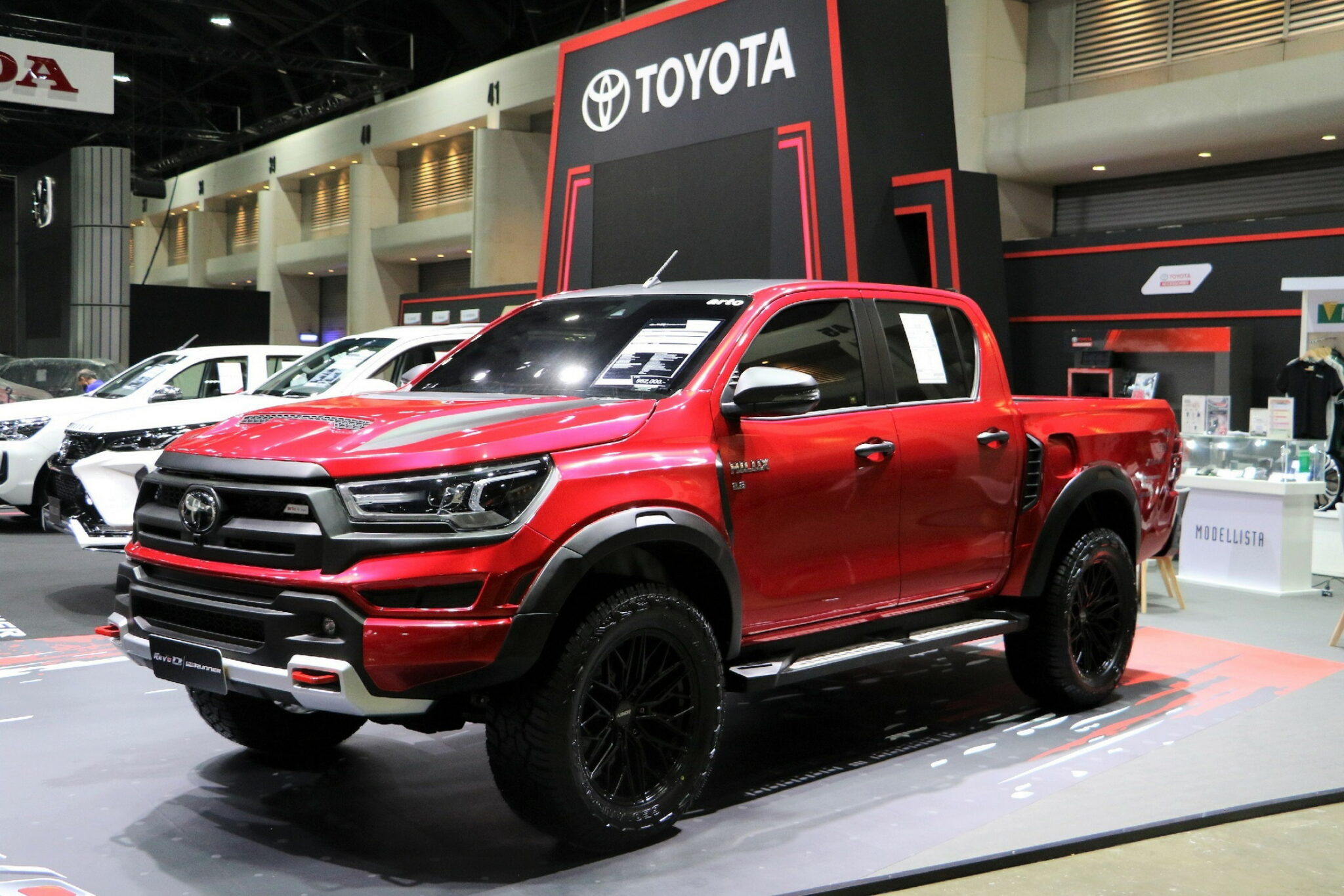 Toyota Went Wild With Modified Hilux Pickups In Bangkok | Carscoops