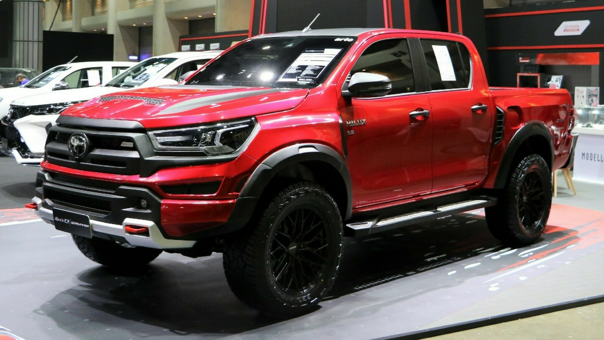 Toyota Went Wild With Modified Hilux Pickups In Bangkok | Carscoops