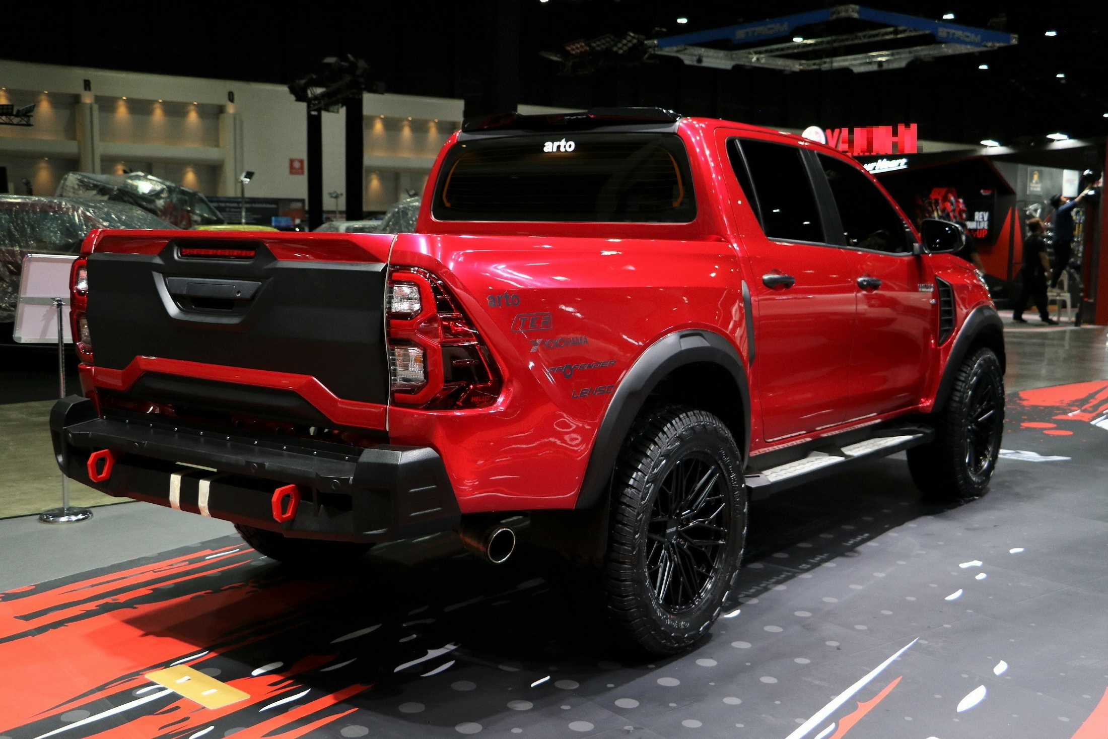 Toyota Went Wild With Modified Hilux Pickups In Bangkok | Carscoops