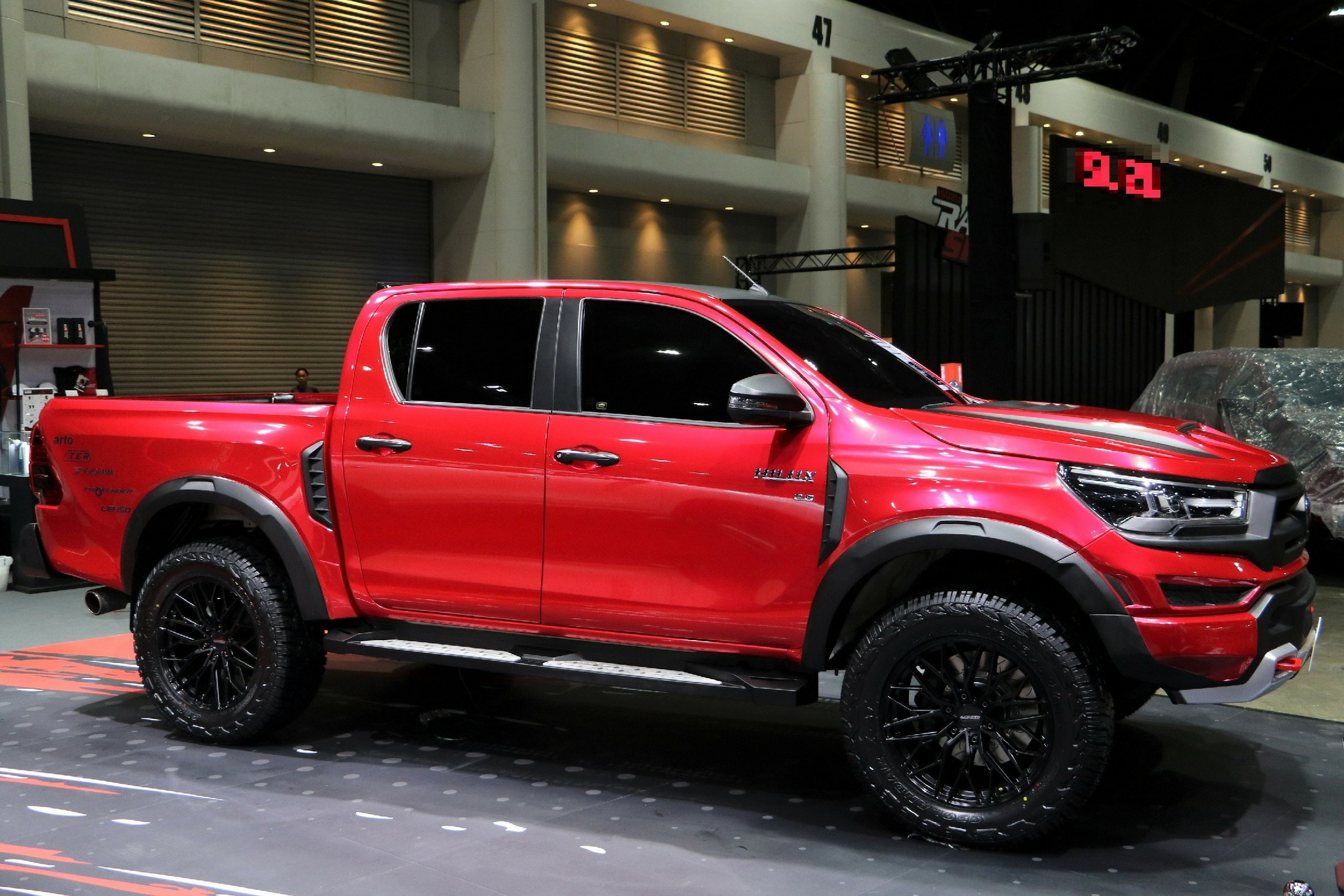 Toyota Went Wild With Modified Hilux Pickups In Bangkok | Carscoops